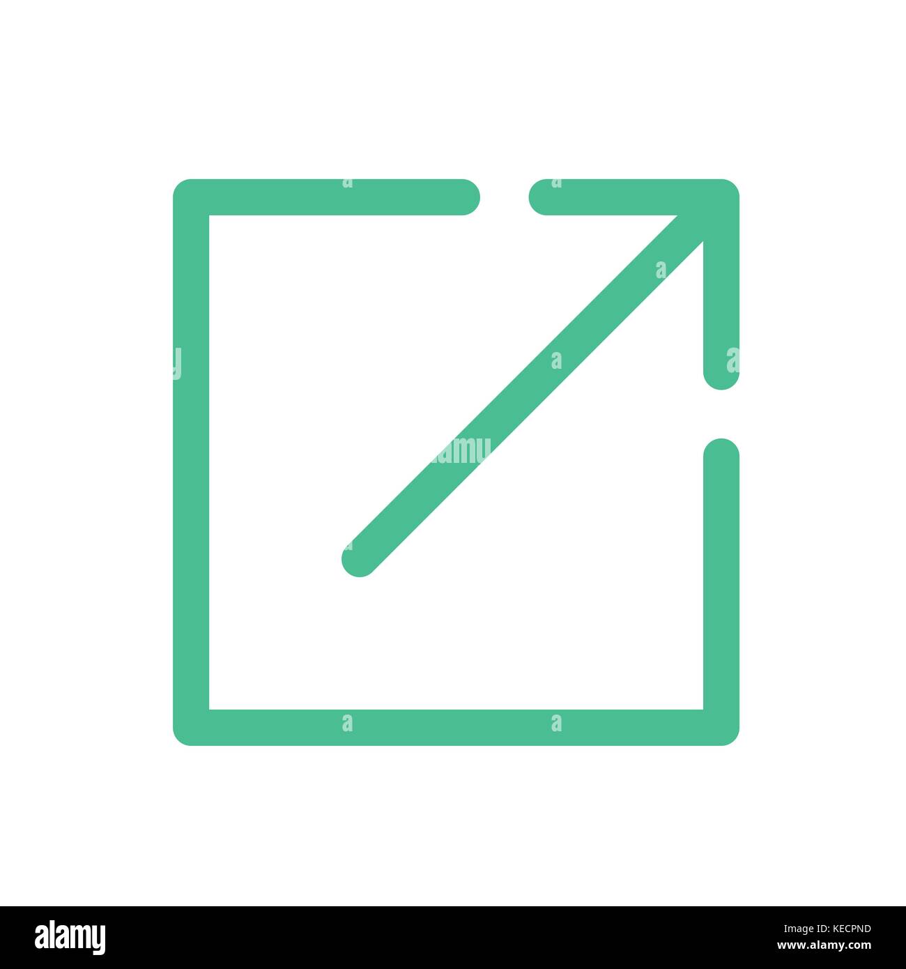 Website menu navigation stroke Stock Vector Images - Alamy