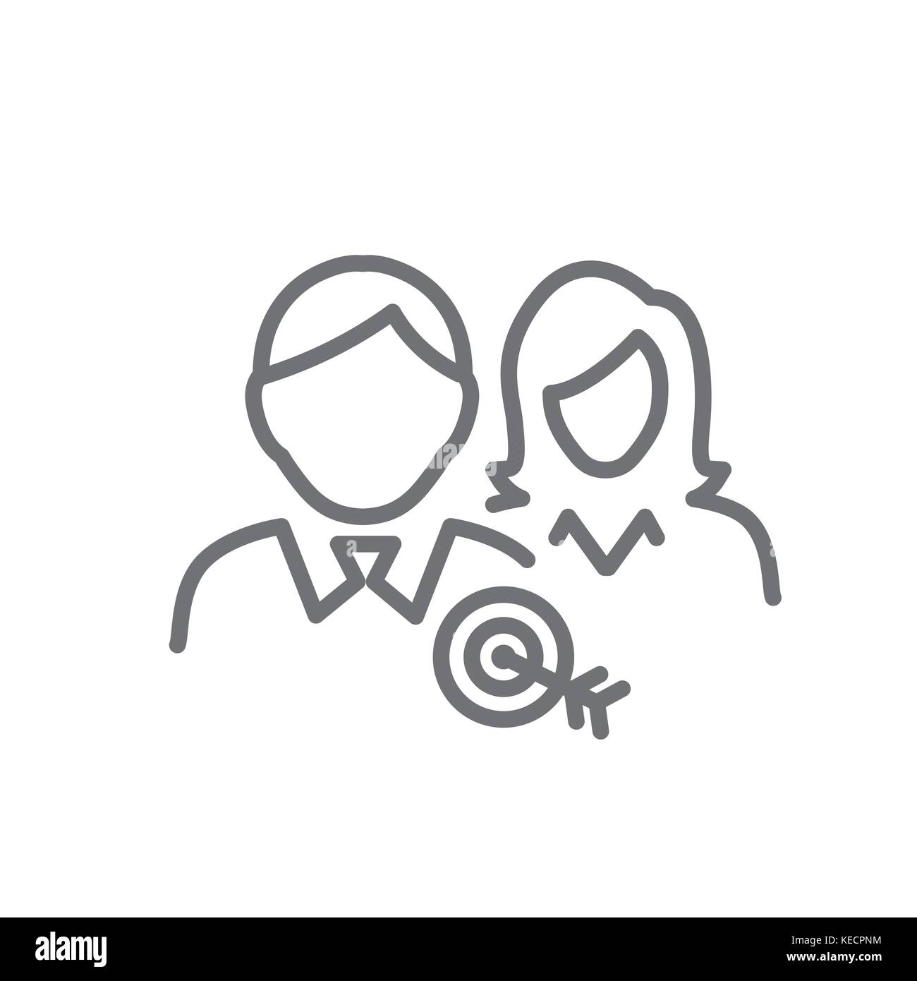 Target audience analysis market Cut Out Stock Images & Pictures - Alamy