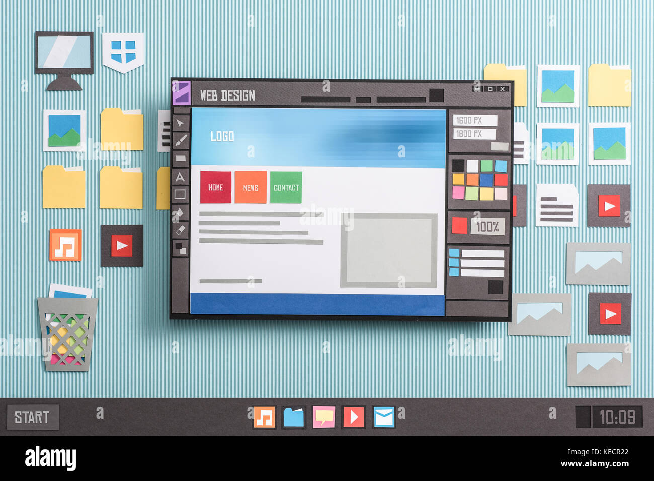 Web design templates and web page layout editing using a professional ...