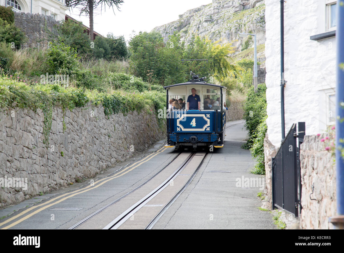Great Orme Tramway, Llandudno; Wales; UK Stock Photo - Alamy