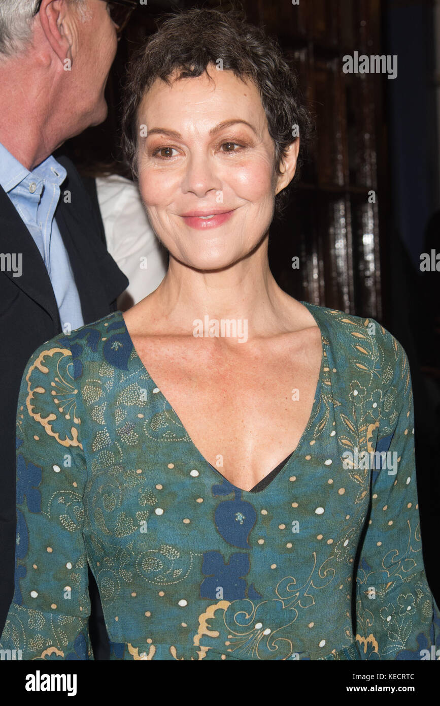 London.UK. Helen McCrory at The 'Oslo' Gala performance at Harold ...
