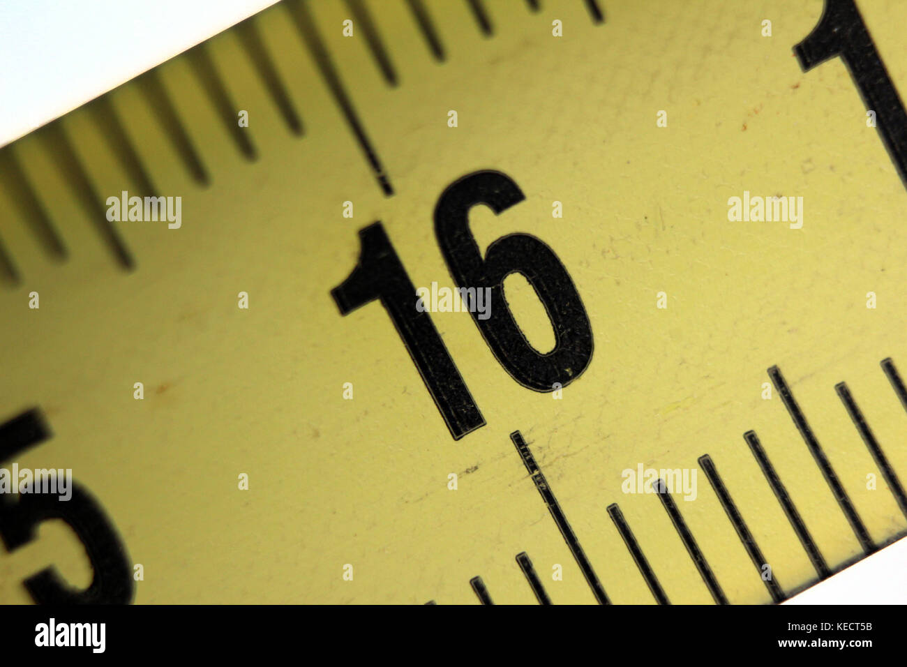 Plastic measuring tape, macro close-up Stock Photo - Alamy