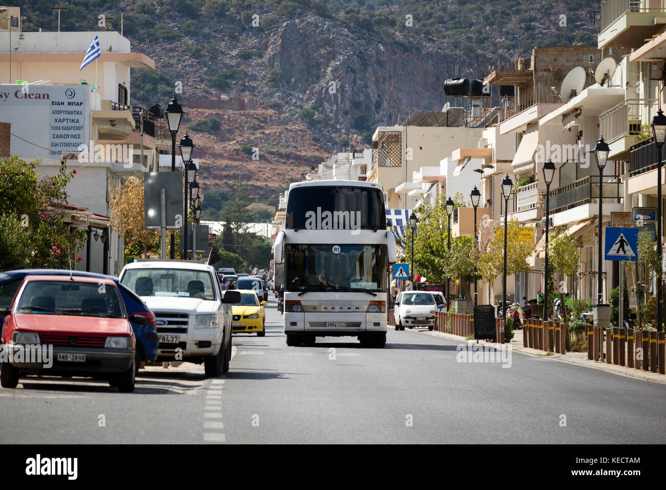 Malia old town hi-res stock photography and images - Alamy