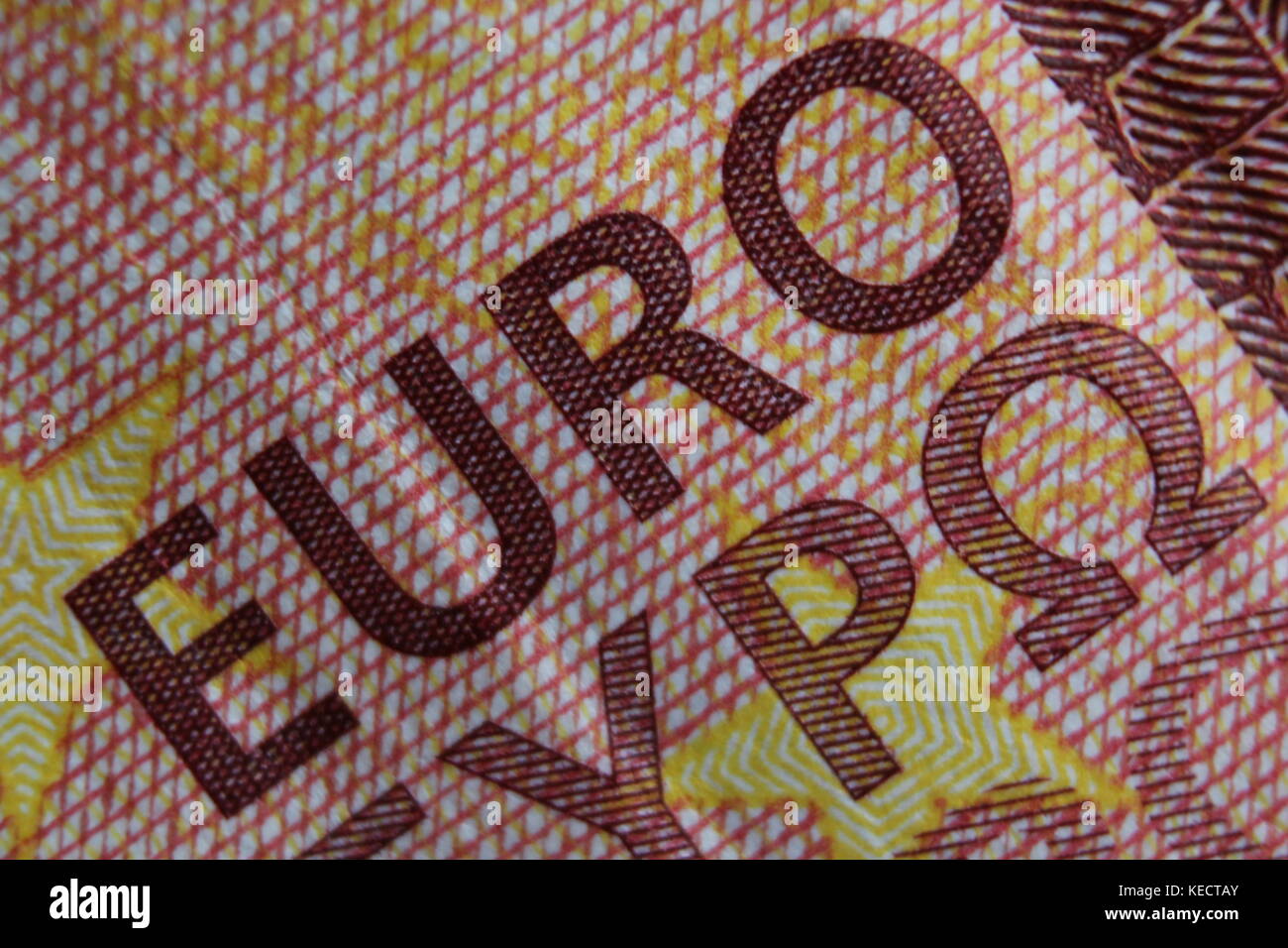 Macro close-up of a 10 Euro paper money bill Stock Photo - Alamy