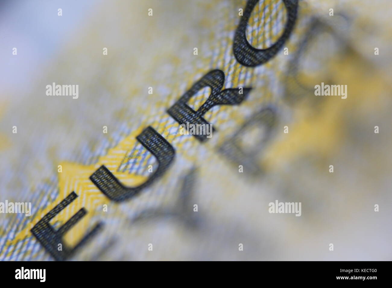 Close-up of Euro paper money bill Stock Photo - Alamy