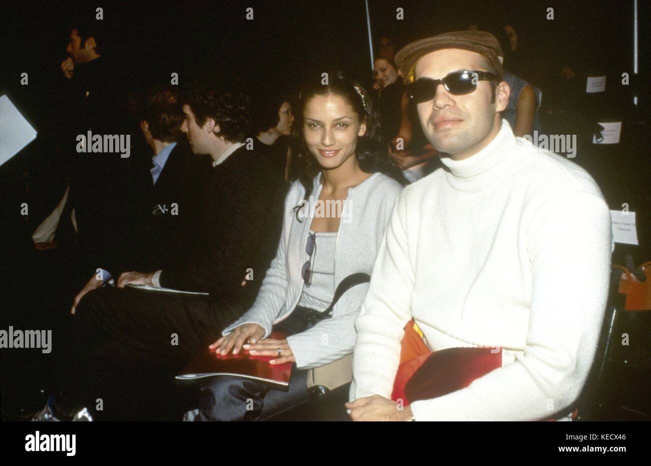 Actor Billy Zane with partner Lendra Zarela at New York Fashion Week ...
