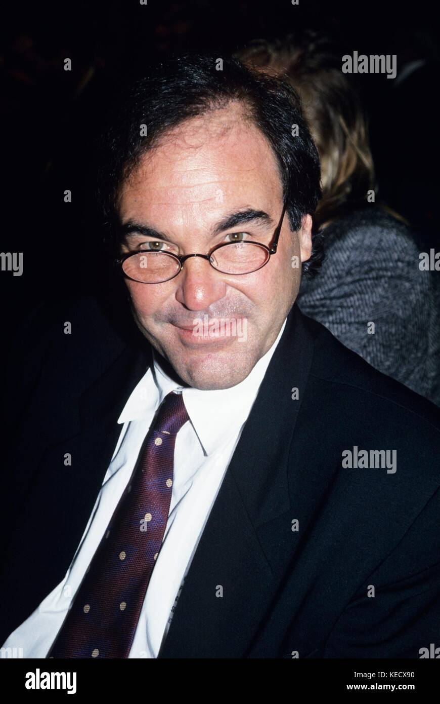 Oliver Stone photographed in New York City. 1994. © RTTalesnick ...