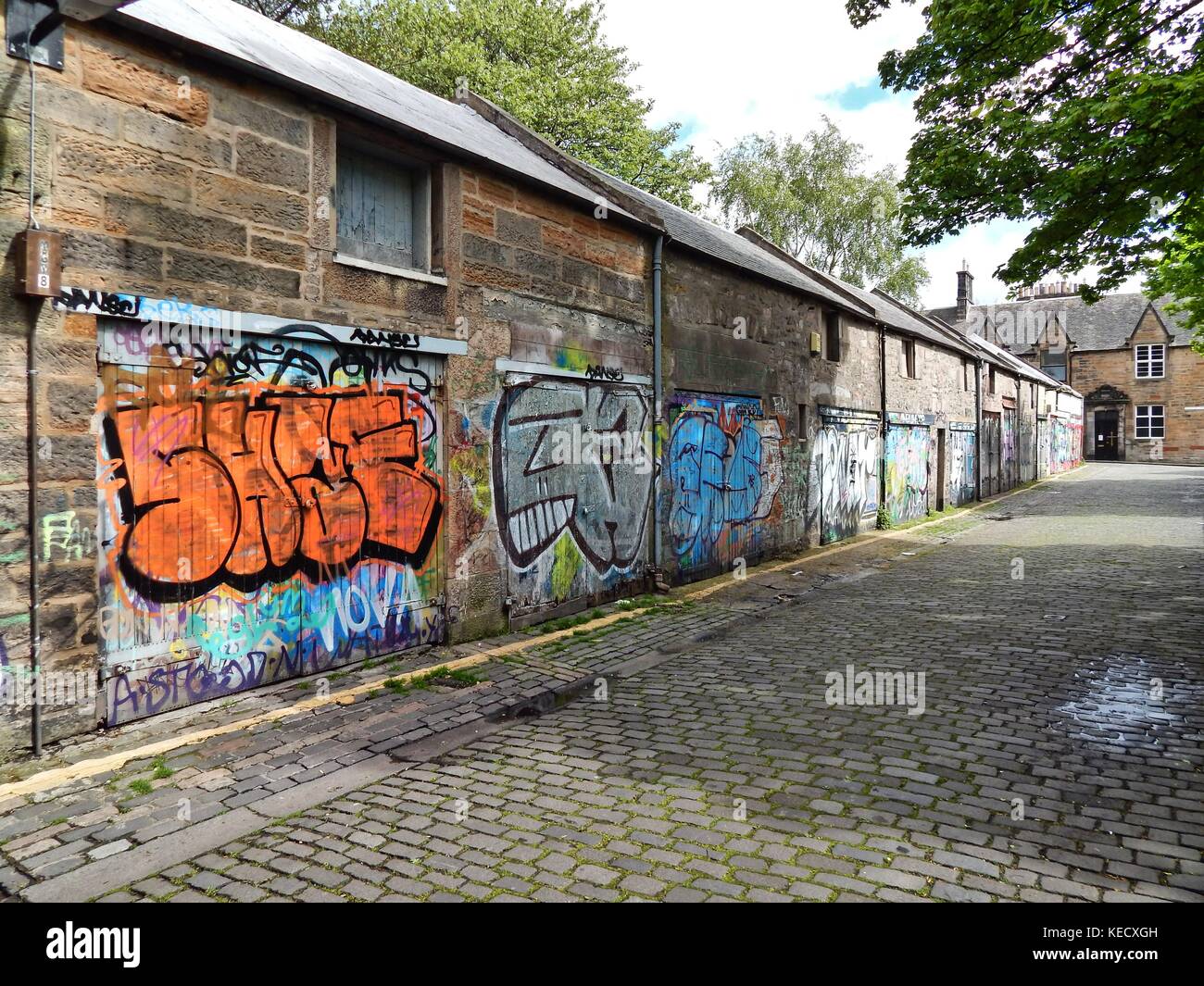 Edinburgh Graffiti High Resolution Stock Photography and Images - Alamy