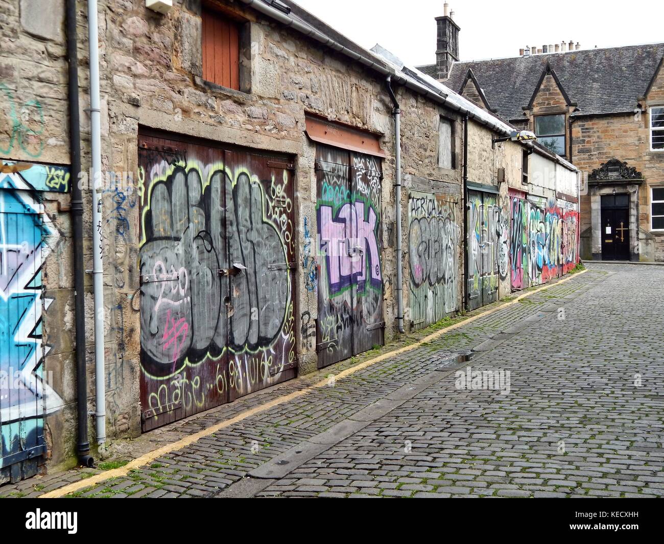 Edinburgh Graffiti High Resolution Stock Photography and Images - Alamy