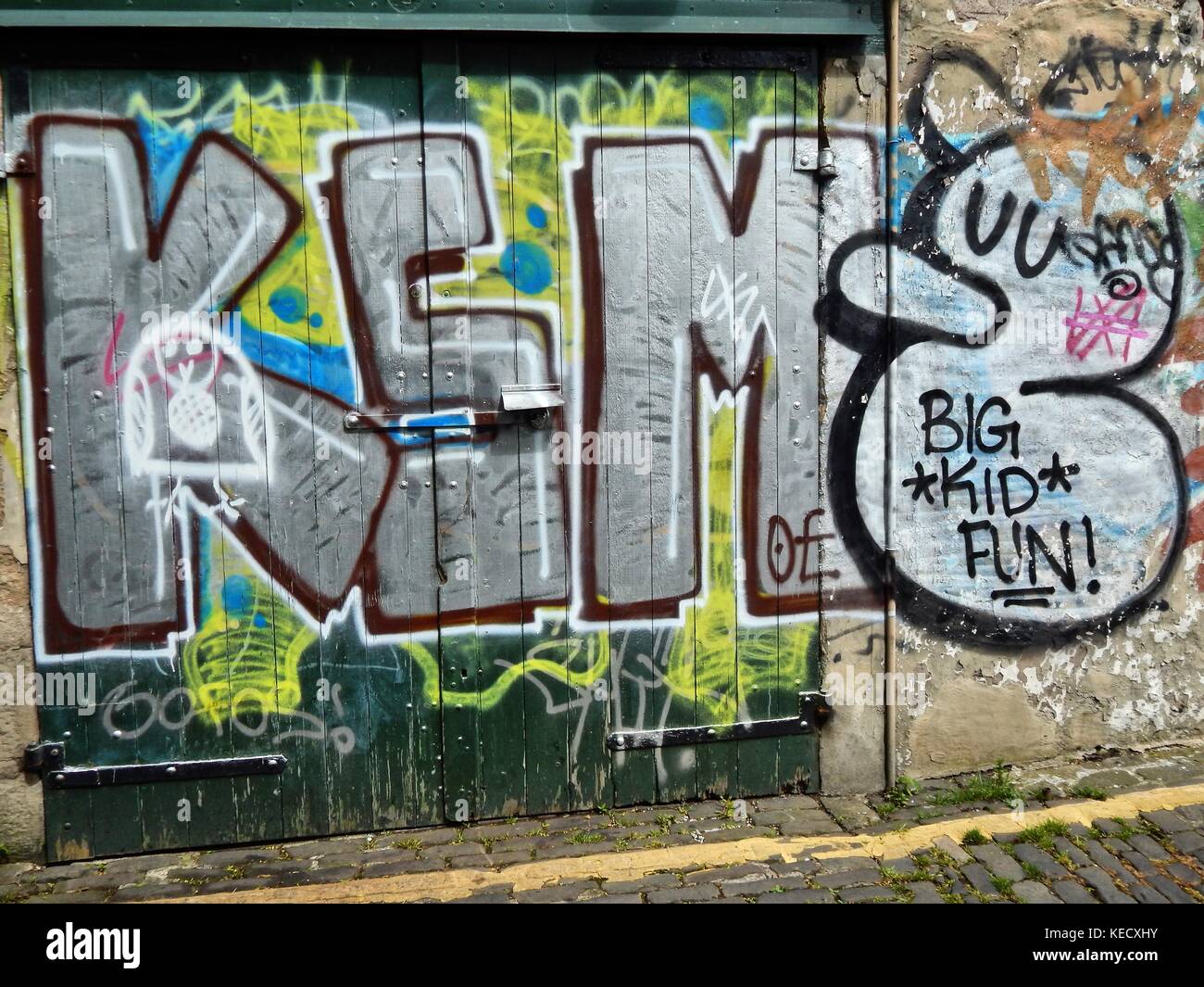 Edinburgh Graffiti High Resolution Stock Photography and Images - Alamy