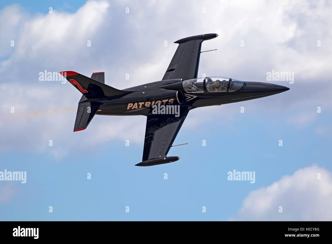 Airplane Patriots Jet Team L-39 Albatross Stock Photo - Alamy