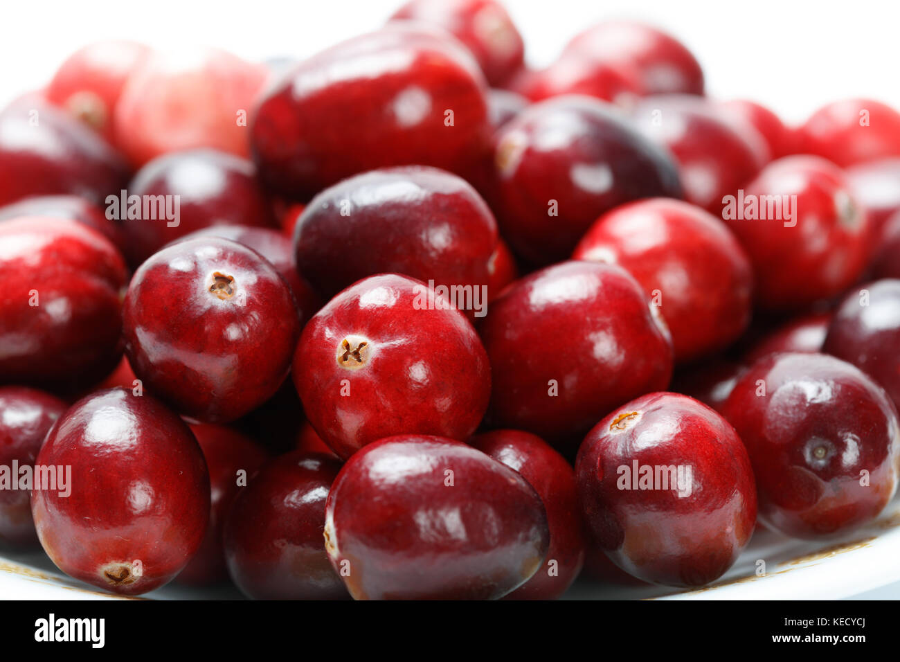 Red fresh raw cranberry. produce at bc canada Stock Photo - Alamy