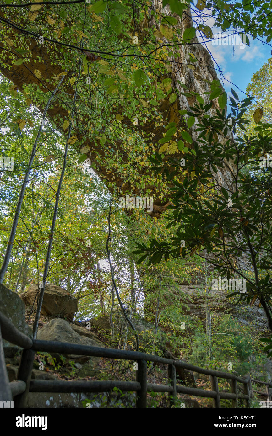 Natural Bridge State Resort Park in Kentucky USA Stock Photo - Alamy