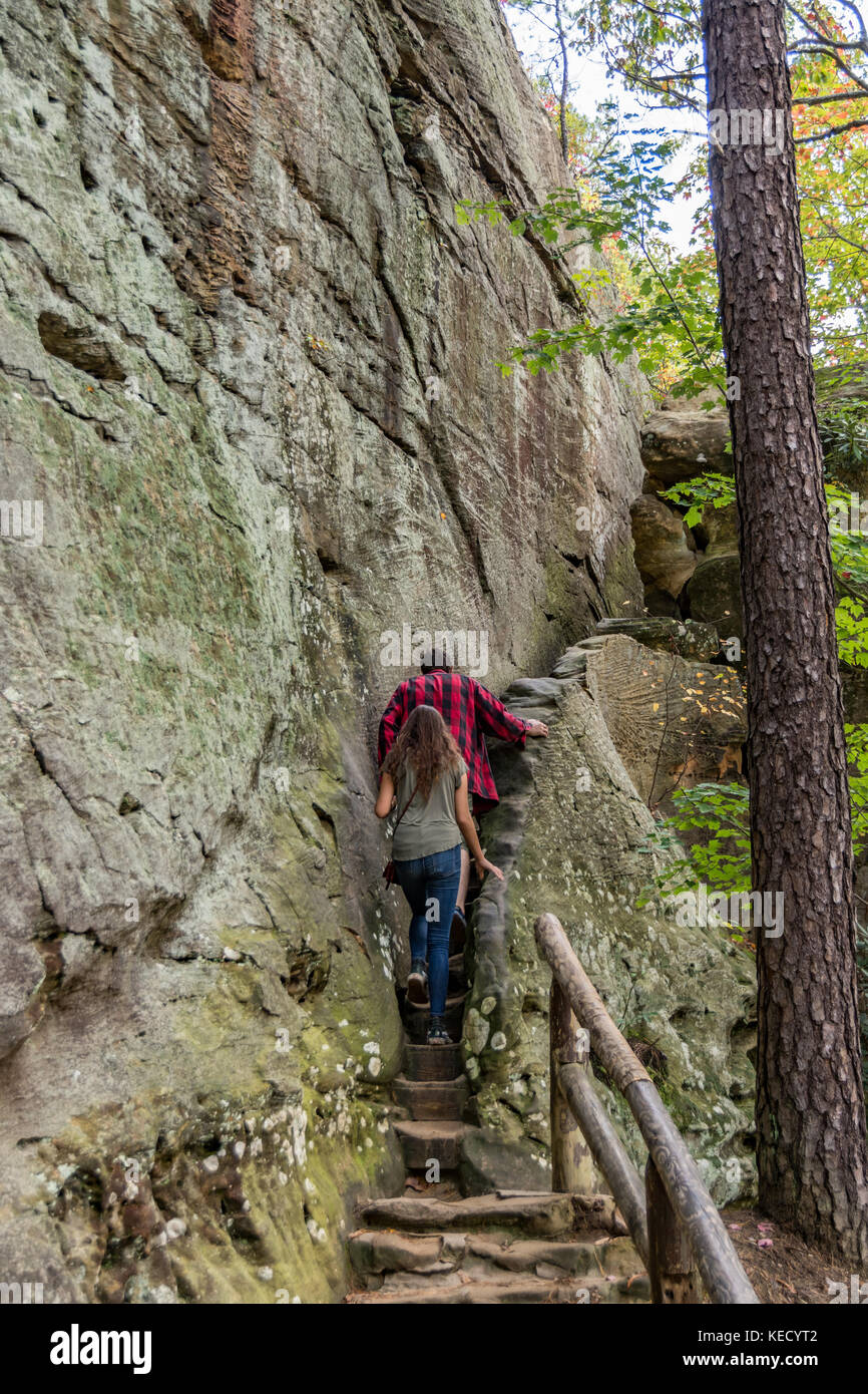 Natural Bridge State Resort Park in Kentucky USA Stock Photo - Alamy