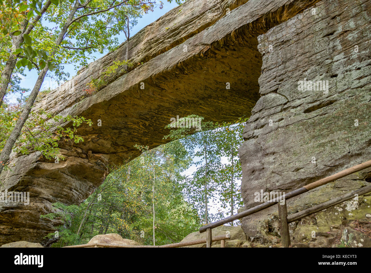 Natural Bridge State Resort Park in Kentucky USA Stock Photo - Alamy