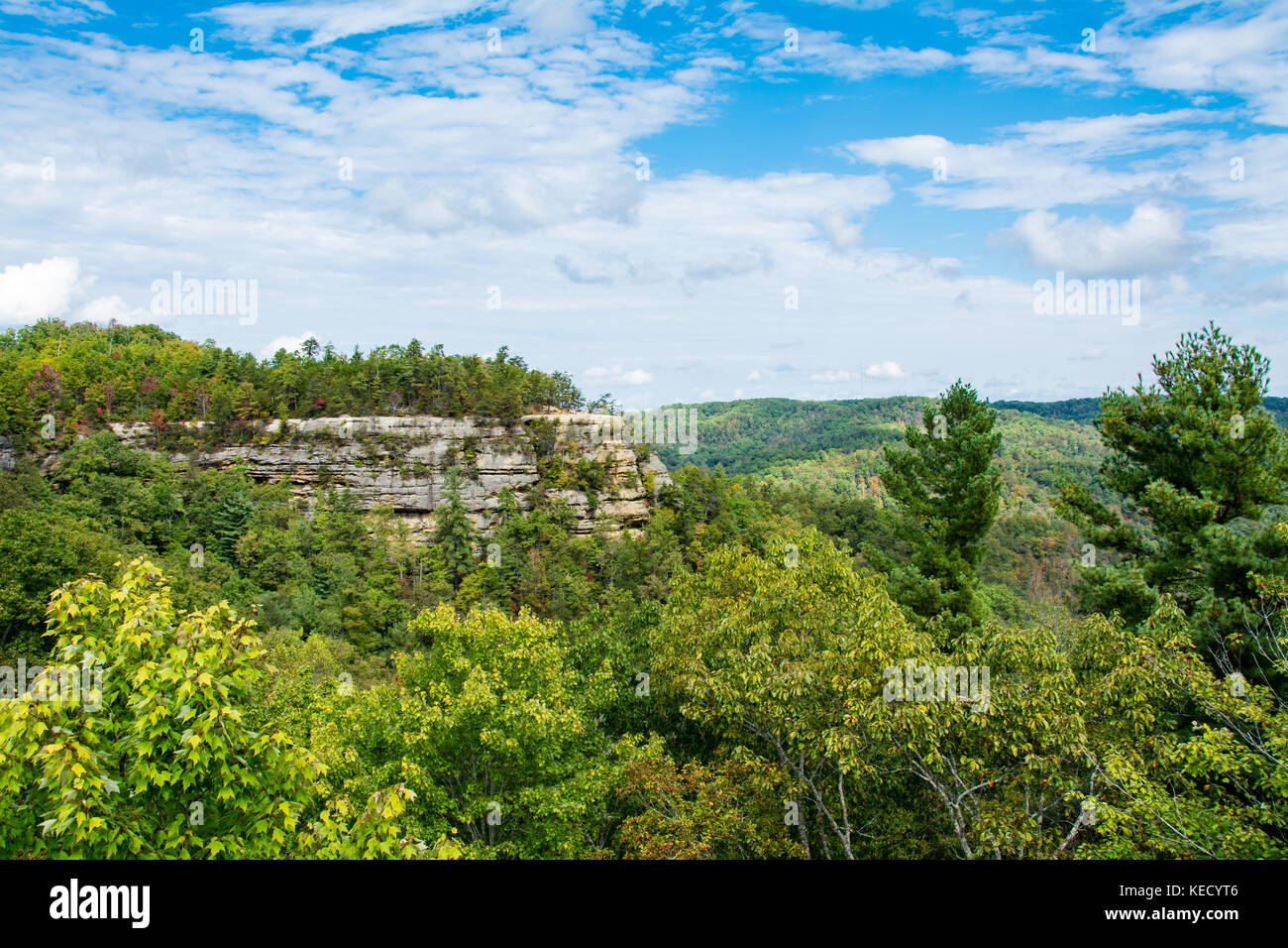 Natural Bridge State Resort Park in Kentucky USA Stock Photo - Alamy
