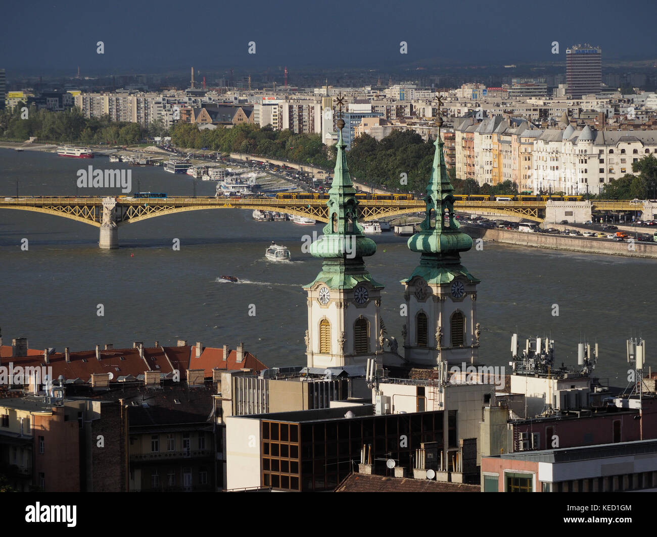 A monument in Pest Hungary Stock Photo - Alamy