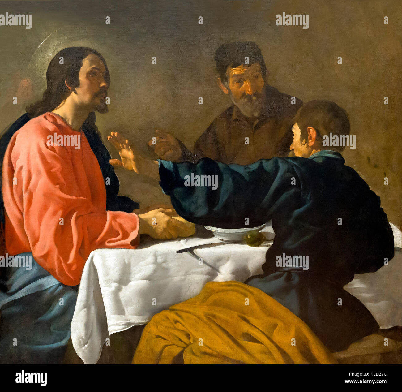 The Supper at Emmaus, Velazquez, 1622-1623, Metropolitan Museum of Art ...