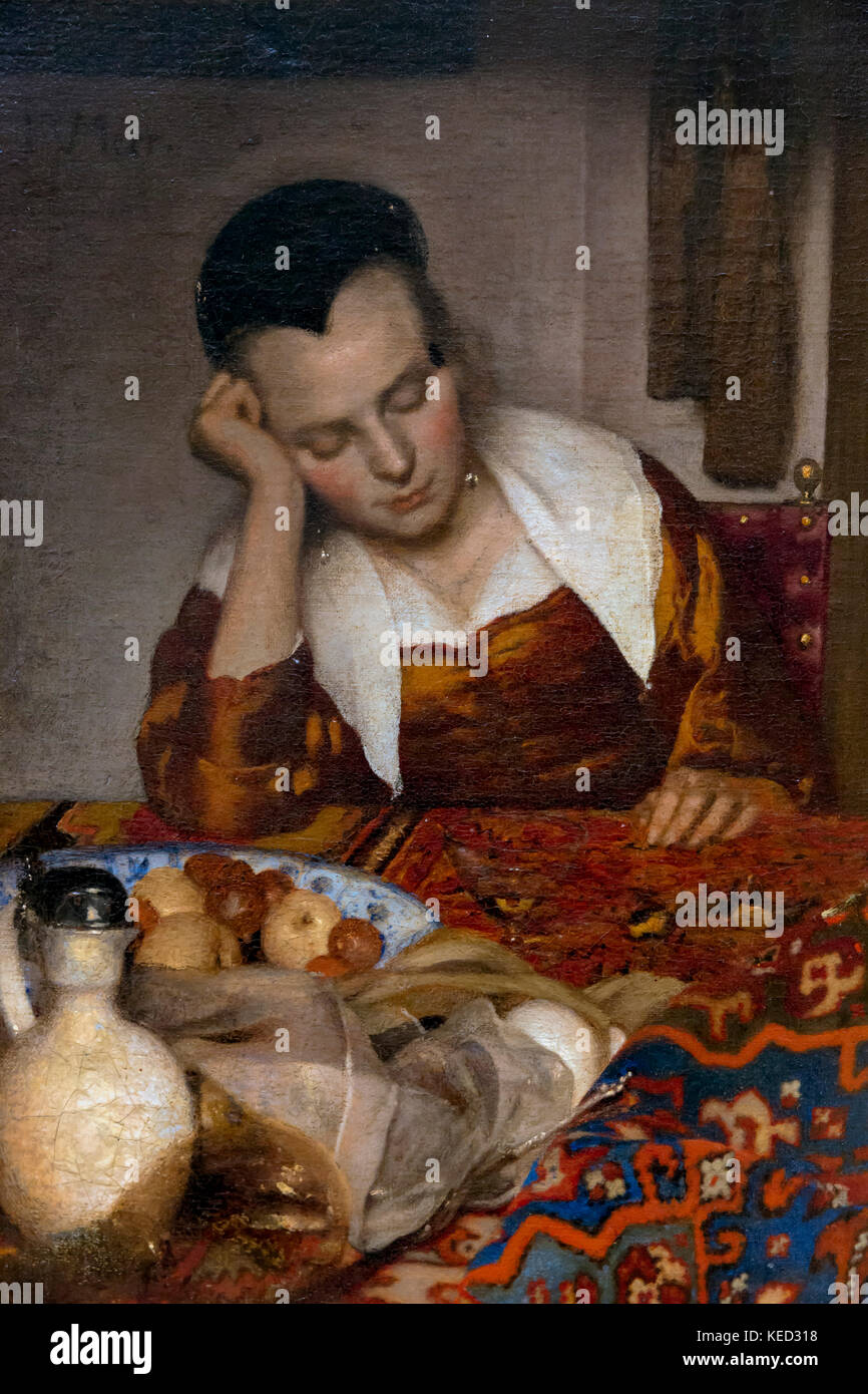 Maid asleep hi-res stock photography and images - Alamy