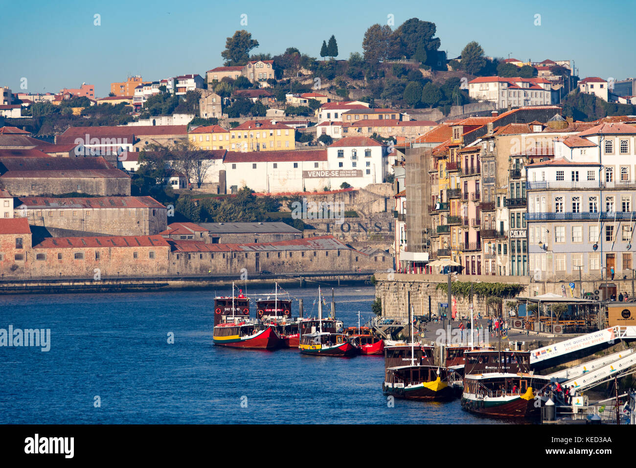 Douro riverfront, Porto, Portugal Stock Photo - Alamy