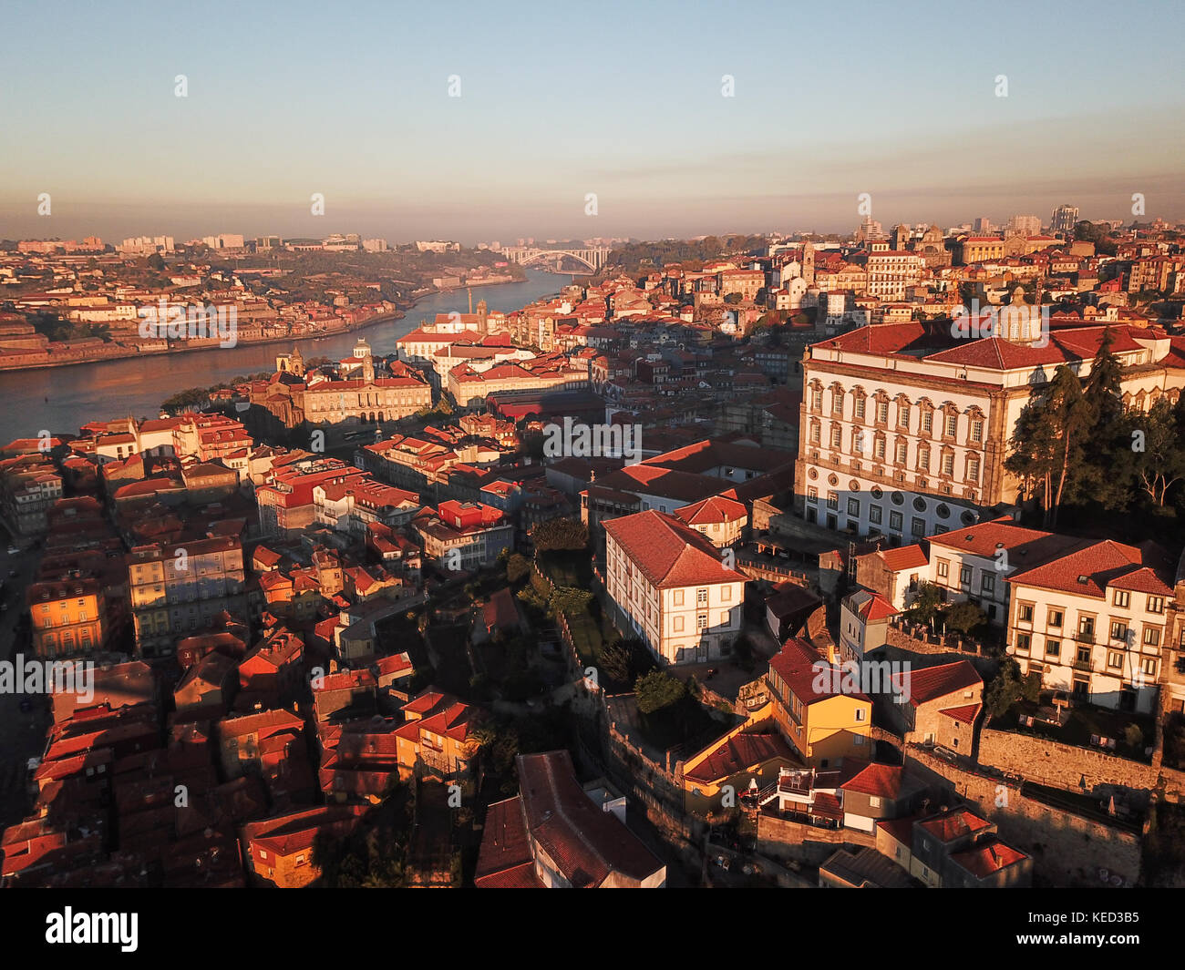 Aerial view of Porto, Portugal Stock Photo - Alamy