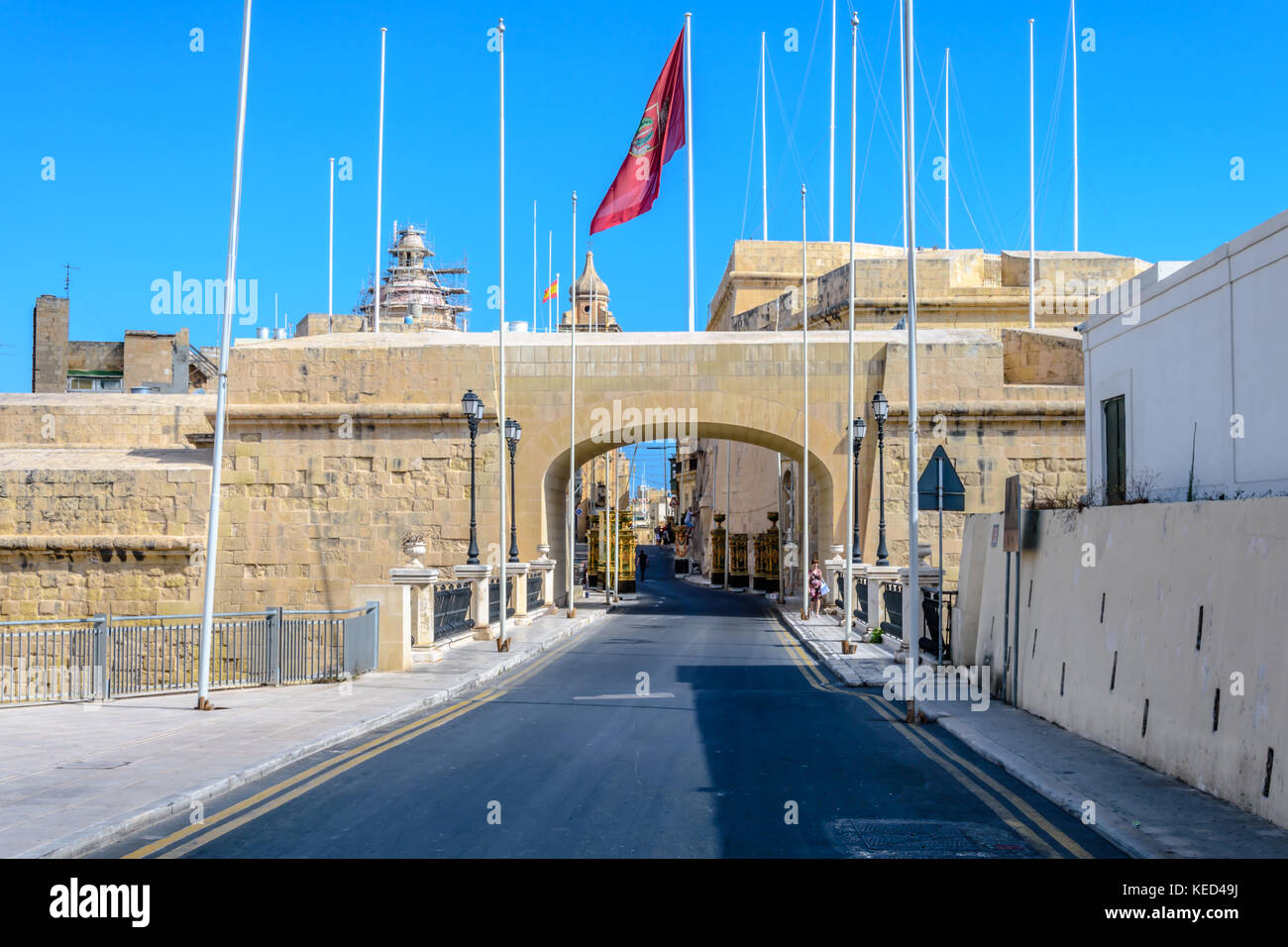 Birgu gate hi-res stock photography and images - Alamy