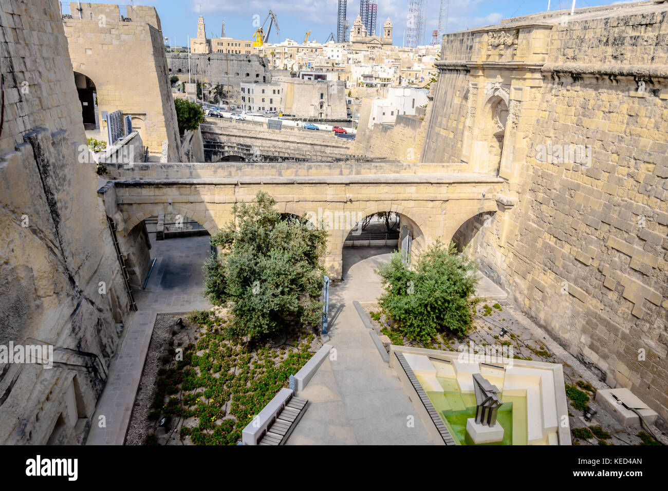 Malta at War Museum Stock Photo - Alamy