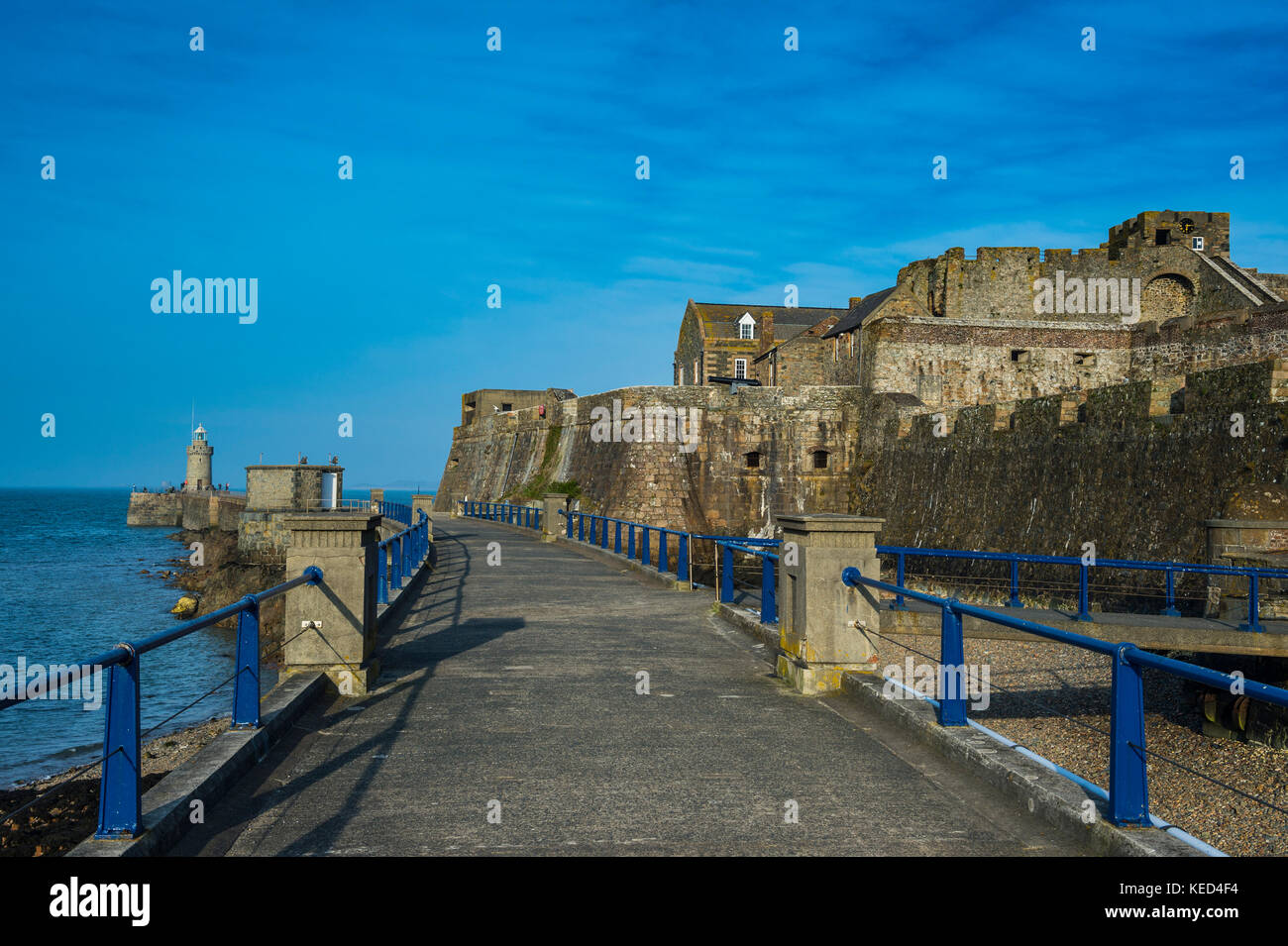 Cornet castle, Saint Peter Port, Guernsey, Channel islands, United ...
