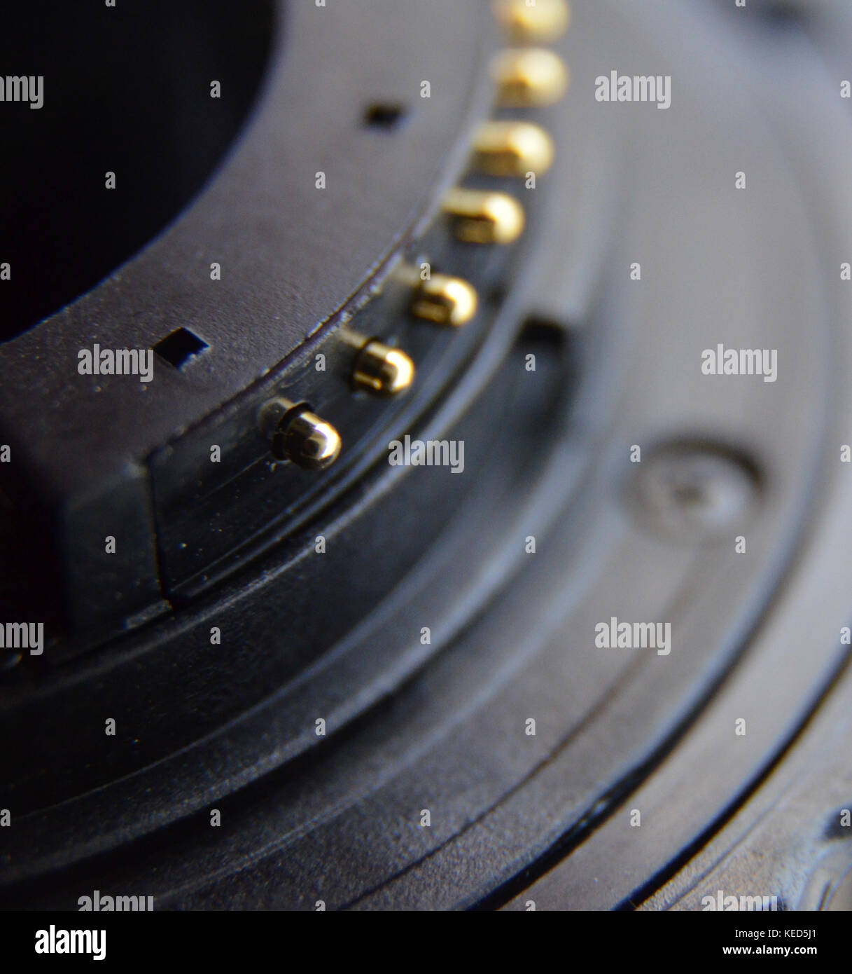 picture of a Digital lens command connectors Stock Photo - Alamy