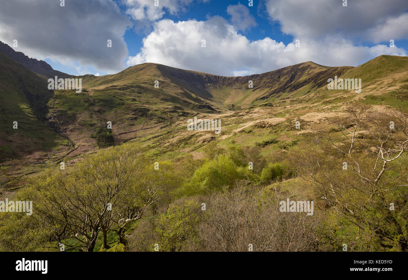 Cwm Pennant, Snowdonia Stock Photo - Alamy