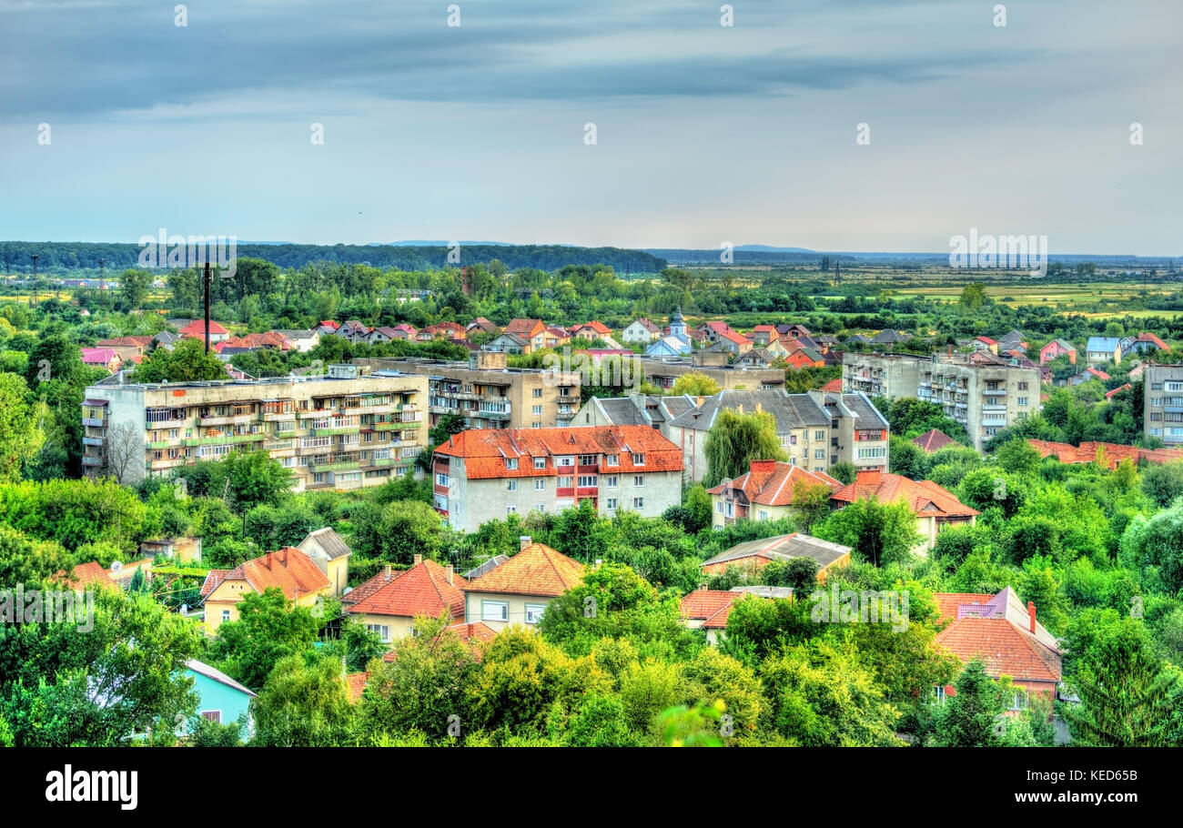 Mukachevo panorama cityscape ukraine hi-res stock photography and ...