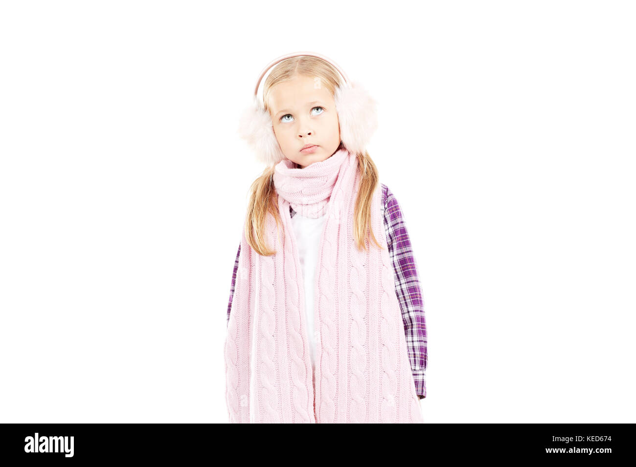 Little winter cutie Stock Photo - Alamy