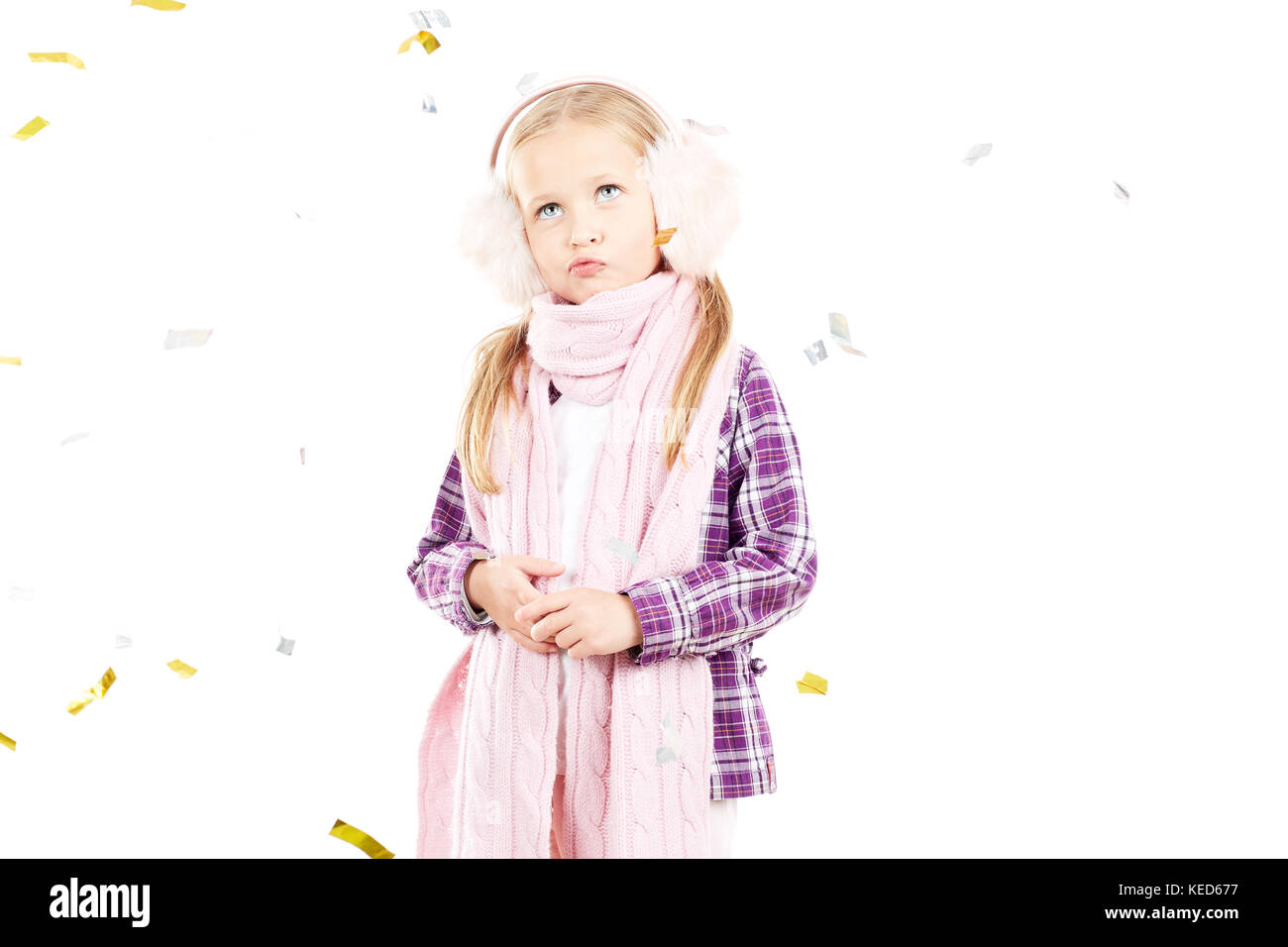 Little winter cutie Stock Photo - Alamy