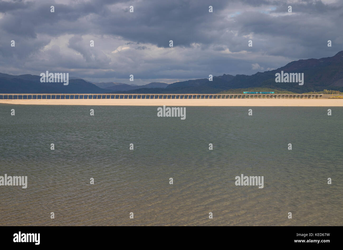 Barmouth Bridge, Snowdonia Stock Photo - Alamy