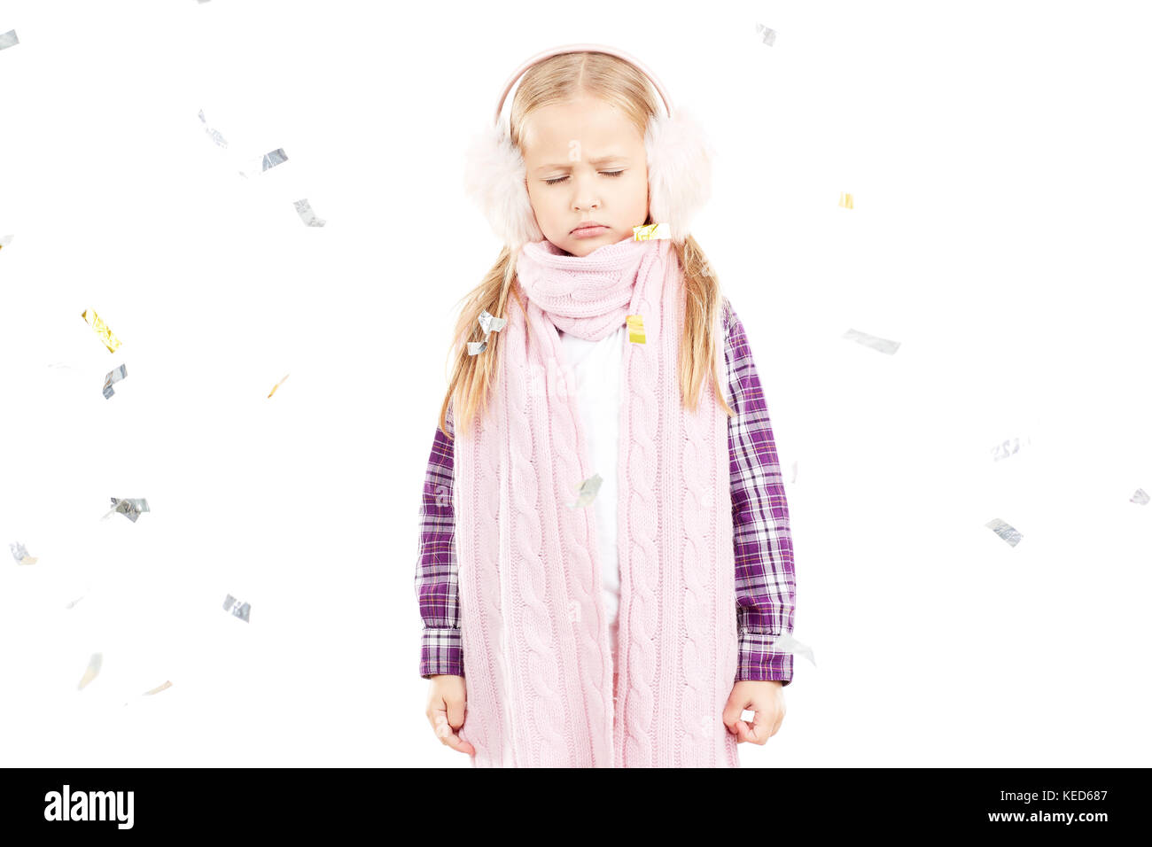 Little winter cutie Stock Photo - Alamy