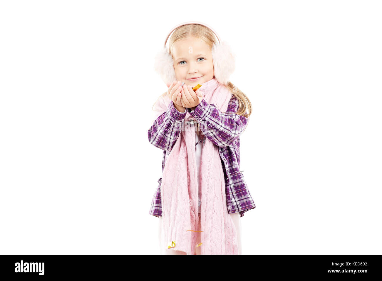 Little winter cutie Stock Photo - Alamy