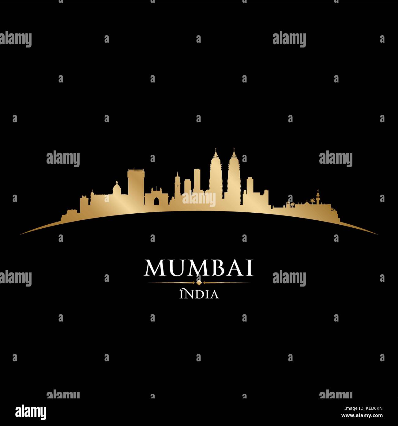 Mumbai vector hi-res stock photography and images - Alamy