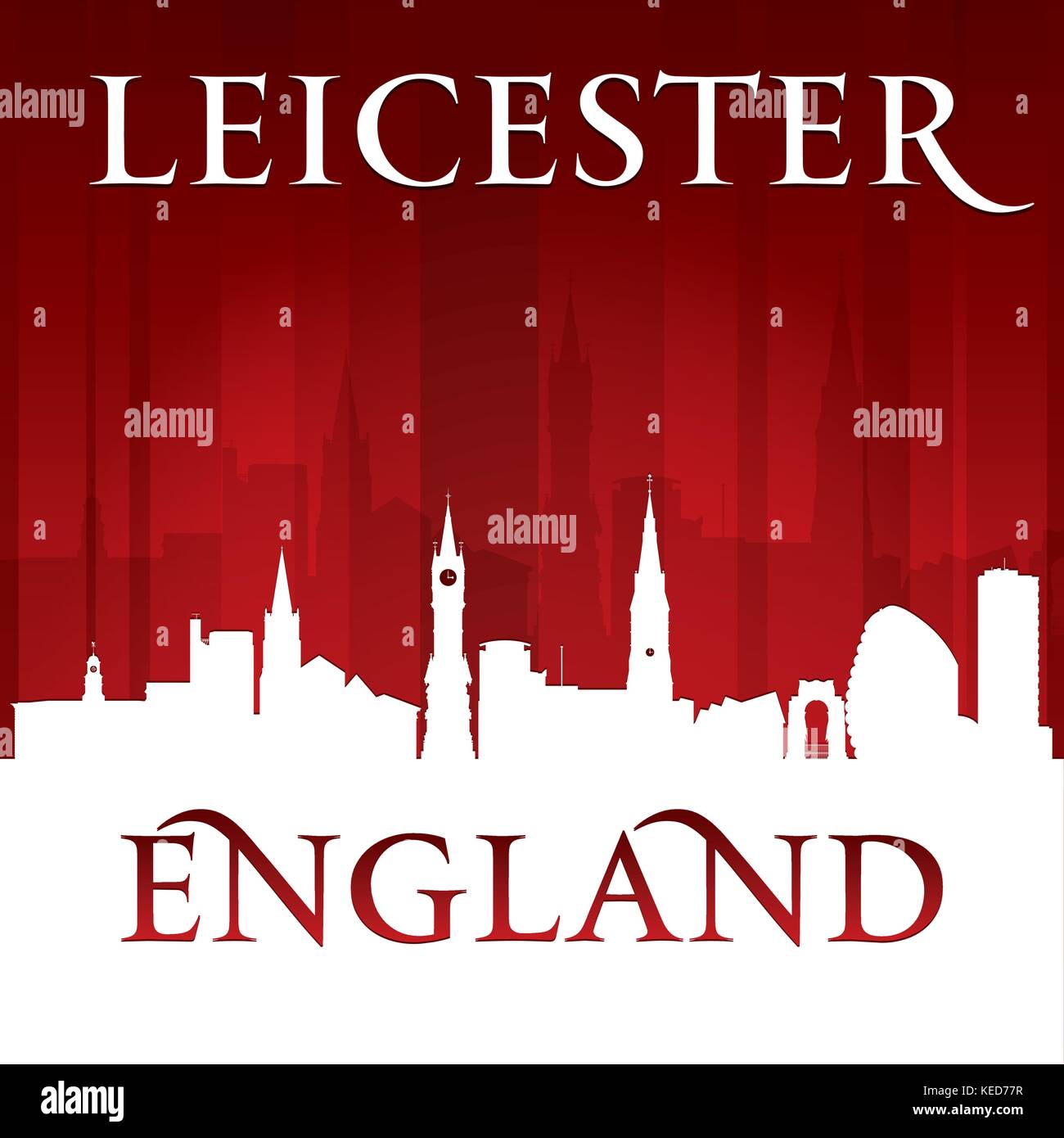 Leicester monument Stock Vector Images - Alamy