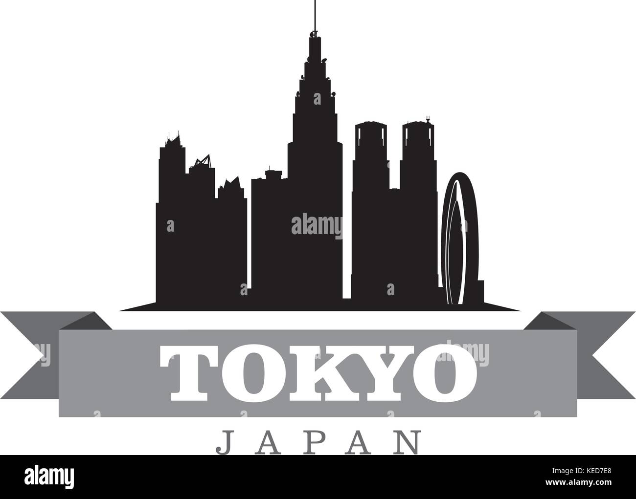 Tokyo Japan city symbol vector illustration Stock Vector Image & Art ...