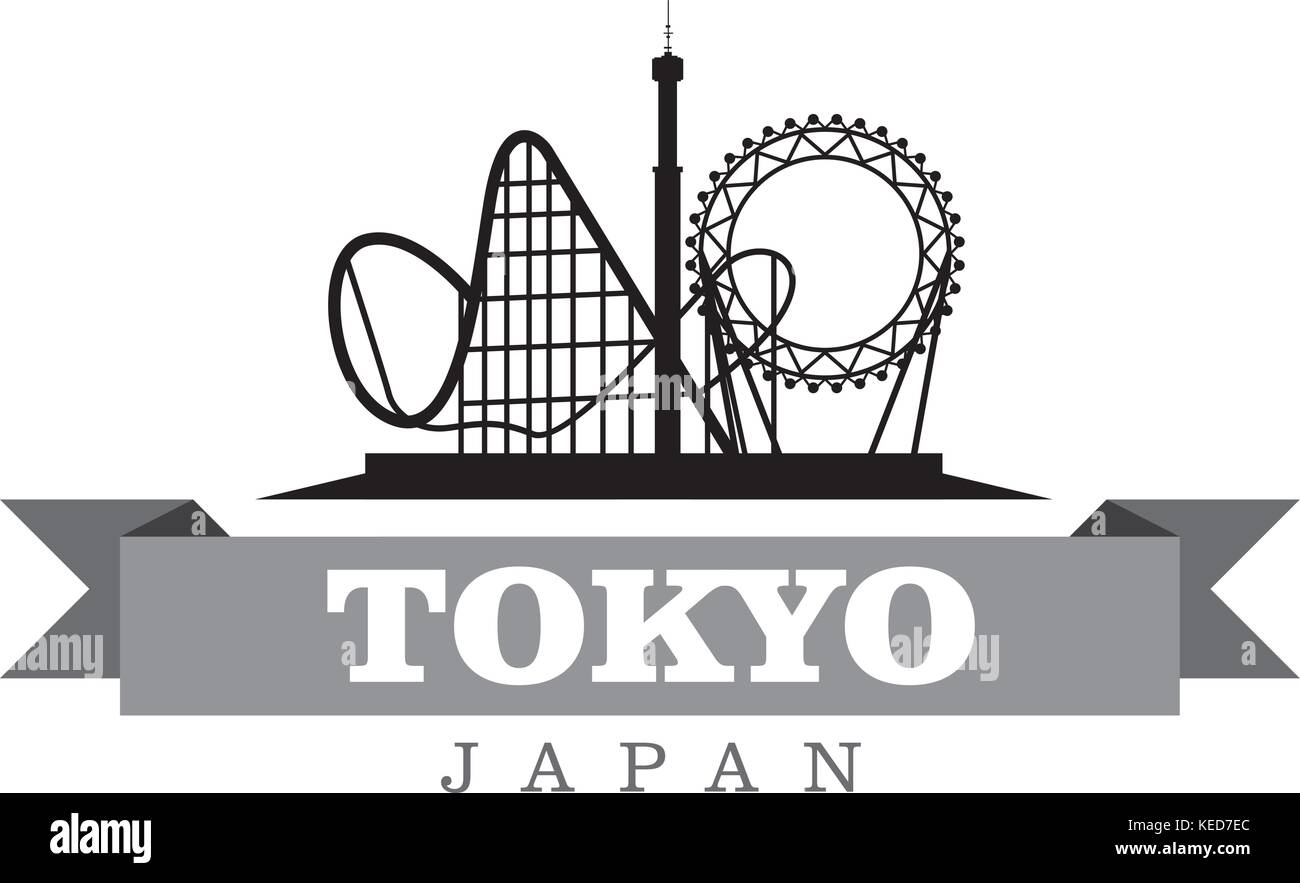 Tokyo vector hi-res stock photography and images - Alamy