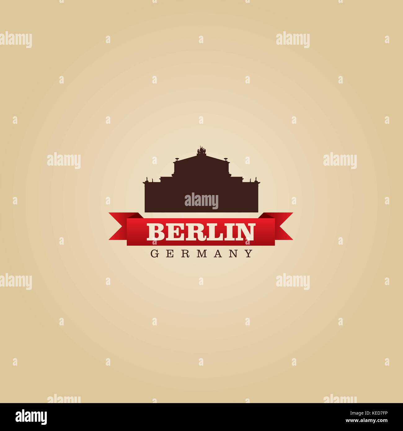 Berlin Germany city symbol vector illustration Stock Vector Image & Art ...