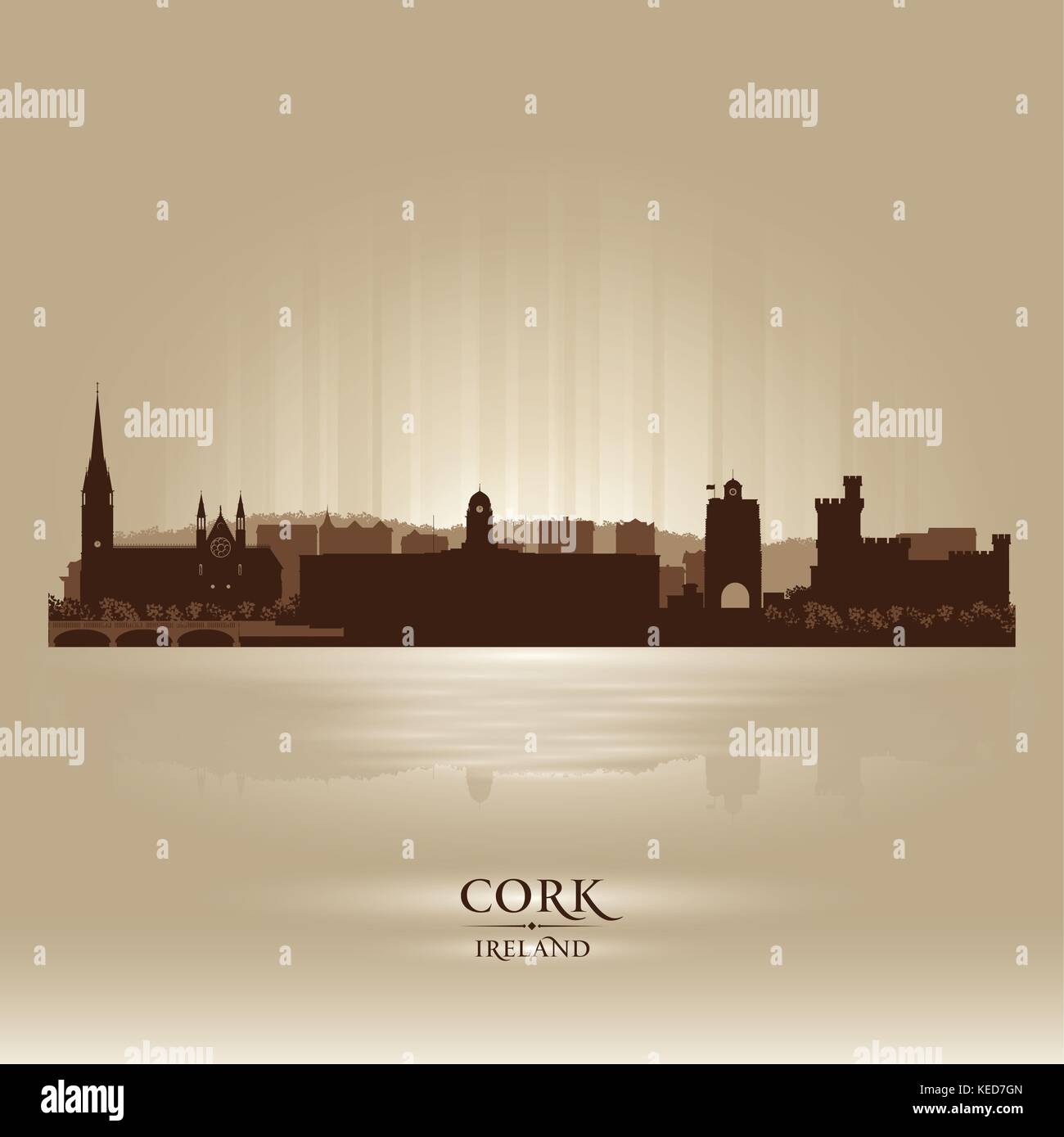 Cork city architecture Stock Vector Images - Alamy