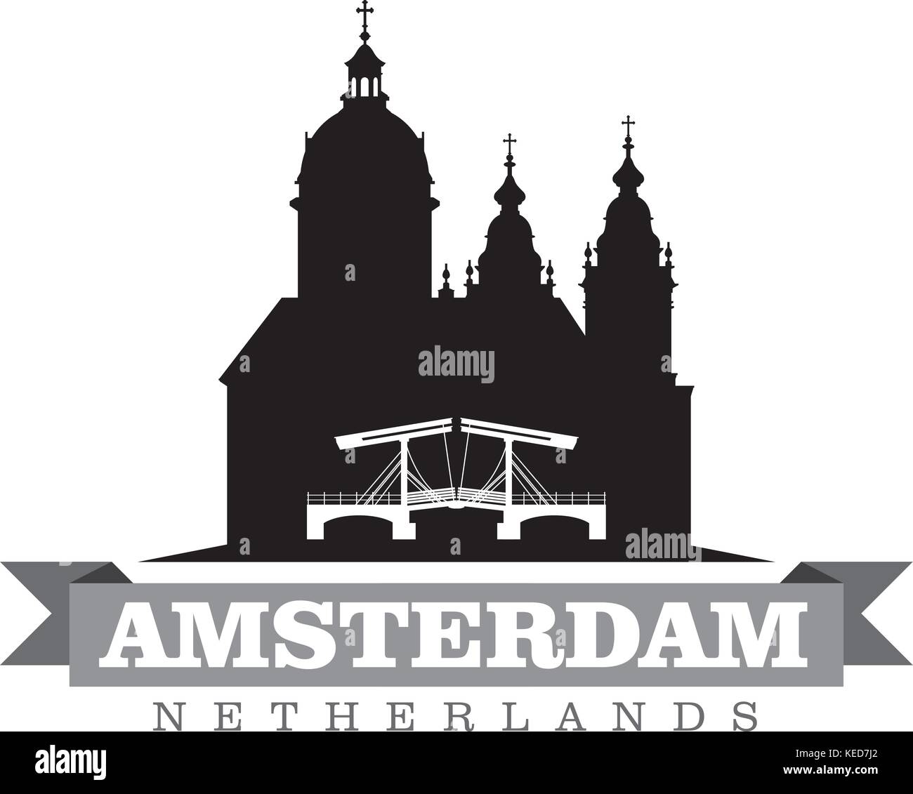 Amsterdam vector vectors hi-res stock photography and images - Alamy