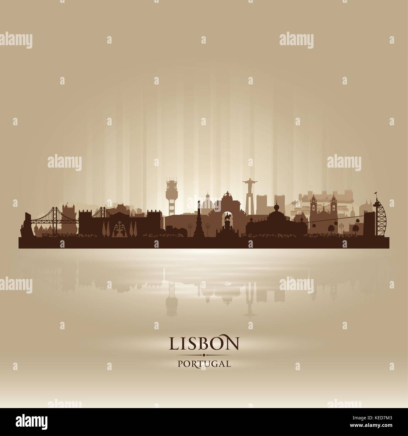Lisbon vector vectors hi-res stock photography and images - Alamy