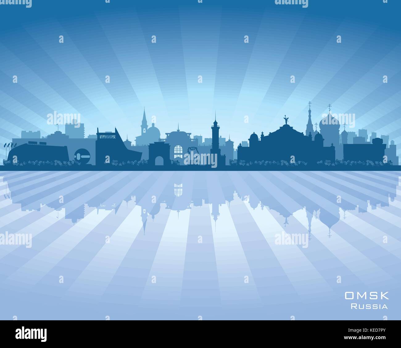 Omsk skyline hi-res stock photography and images - Alamy