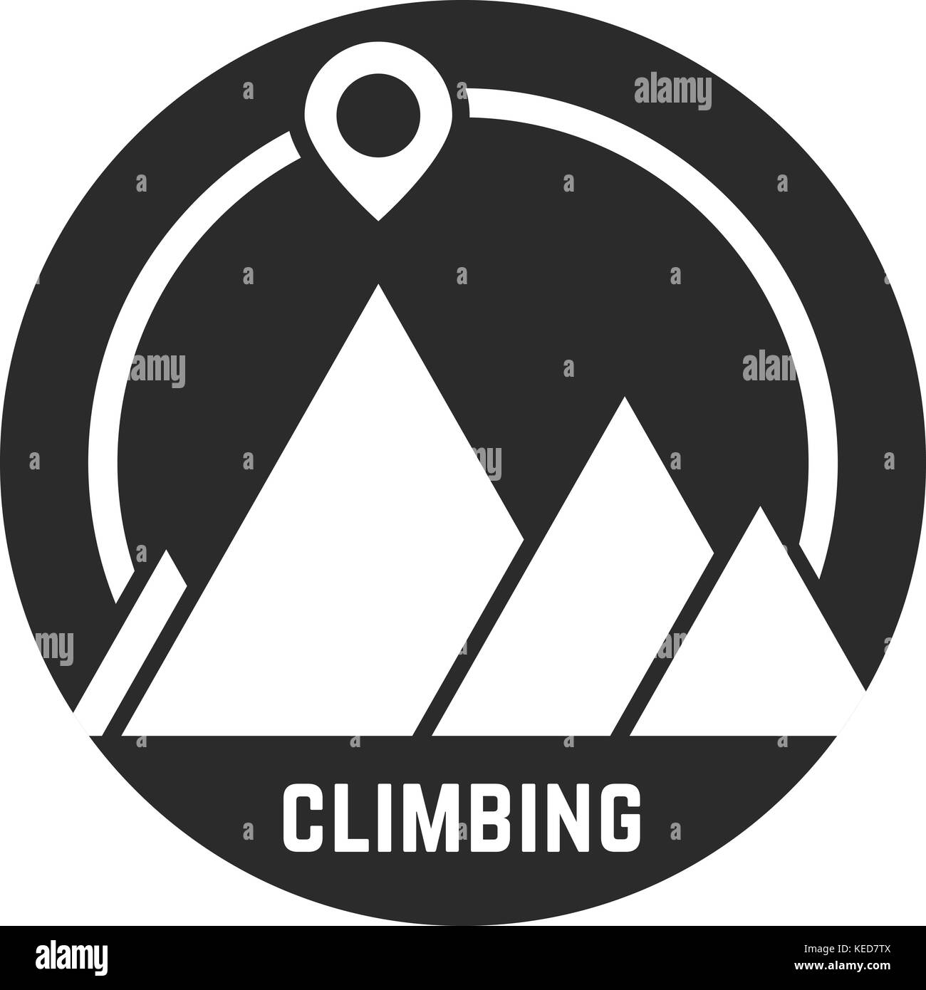 Rock pin Black and White Stock Photos & Images - Alamy