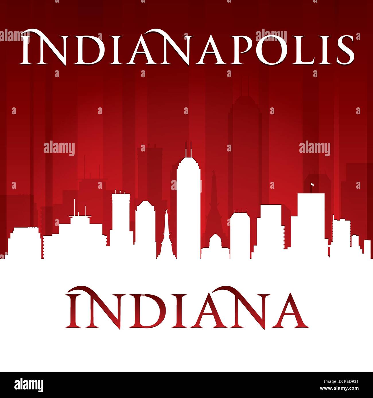Indianapolis vector vectors hi-res stock photography and images - Alamy