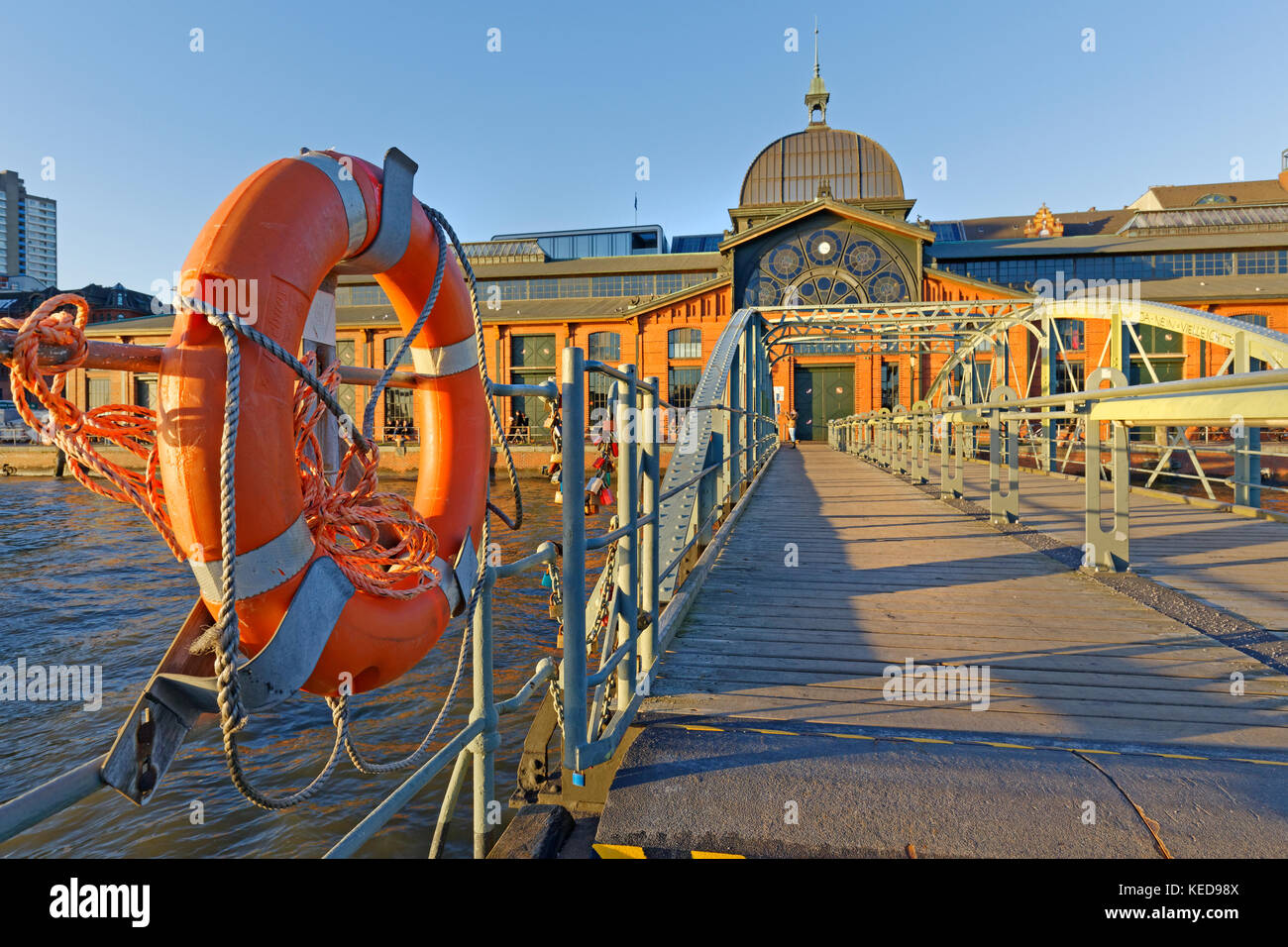 Convention Centre former Fish Auction Hall, Altona Fish Market, Elbe ...