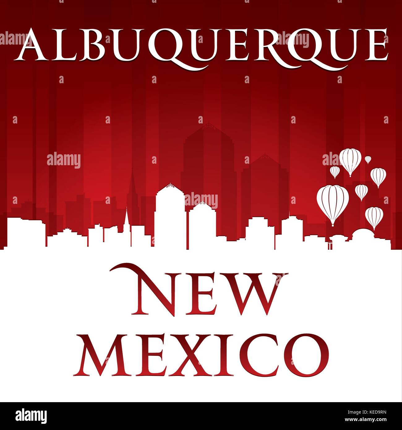 Albuquerque new mexico skyline hi-res stock photography and images - Alamy