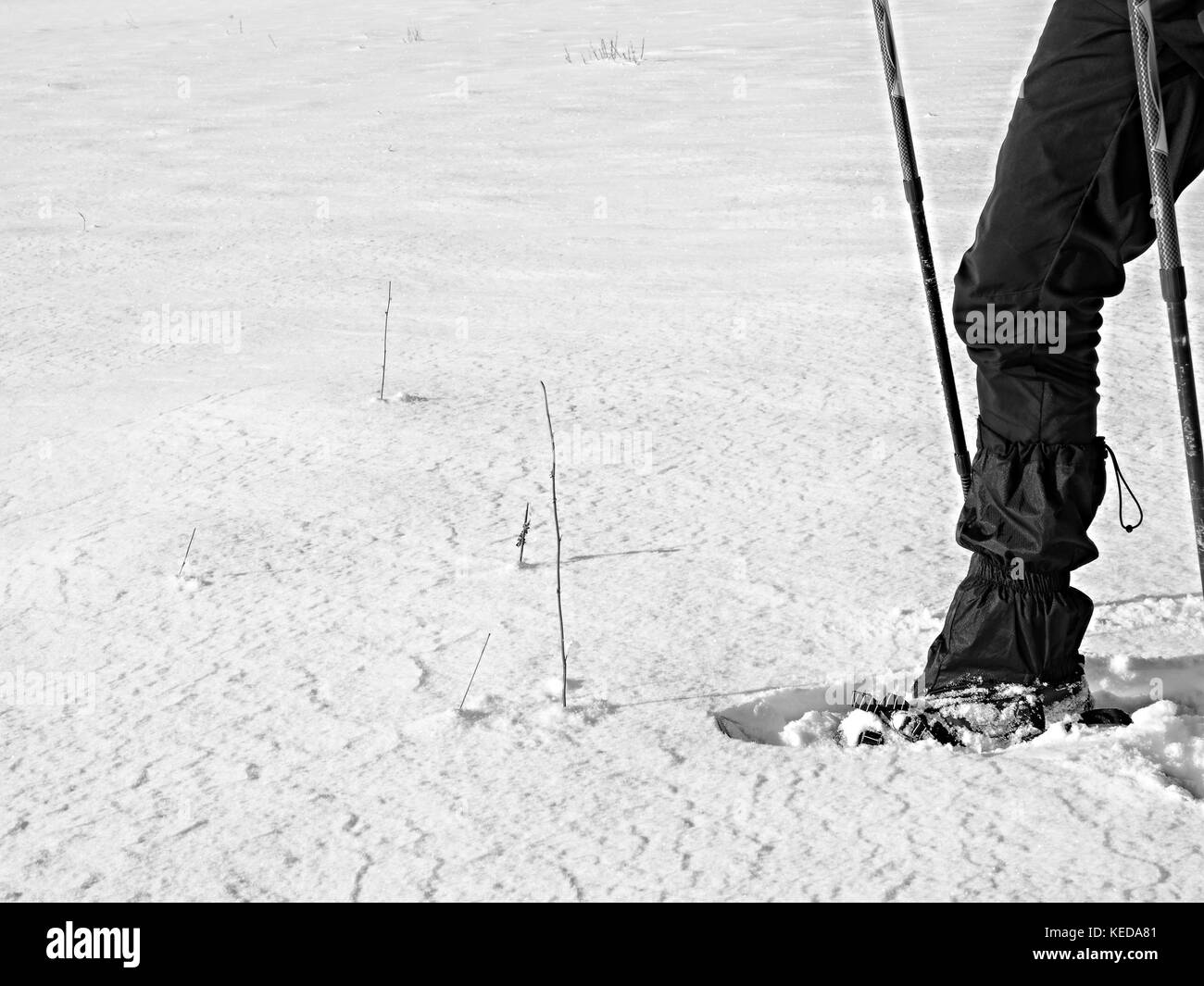 Red snow alps Black and White Stock Photos & Images - Alamy